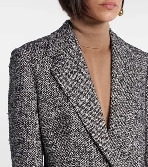 Dolce & Gabbana Wool, Silk, And Alpaca-blend Jacket