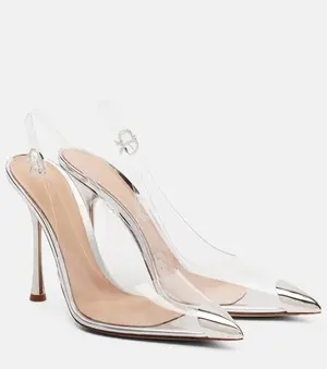 Clear Designer Heels