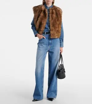Dolce & Gabbana Washed Denim Shirt