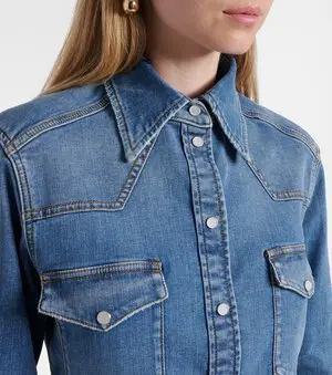 Dolce & Gabbana Washed Denim Shirt