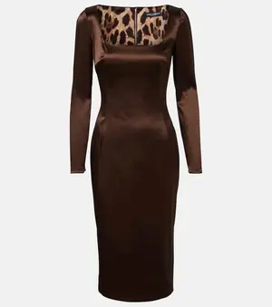 Dolce & Gabbana Brown Dresses