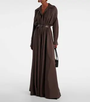 Norma Kamali Oversized Flared Gown