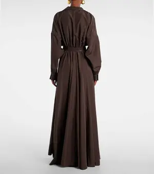 Norma Kamali Oversized Flared Gown