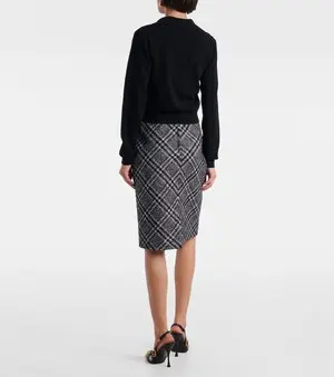 Dolce & Gabbana Cashmere Polo Sweater - Black