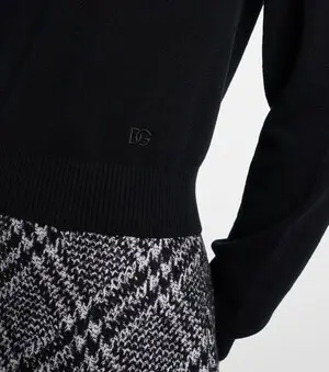 Dolce & Gabbana Cashmere Polo Sweater - Black