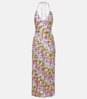 Missoni Zigzag Midi Dress - Multicoloured