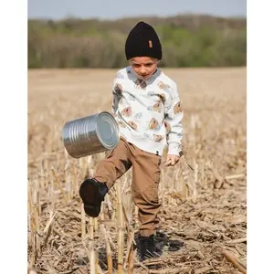 DEUX PAR DEUX Twill Jogger Cargo Pants - Taupe