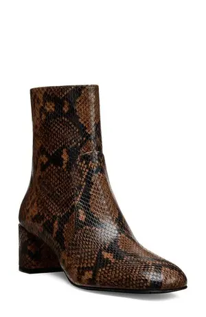 Stuart Weitzman Embossed Booties
