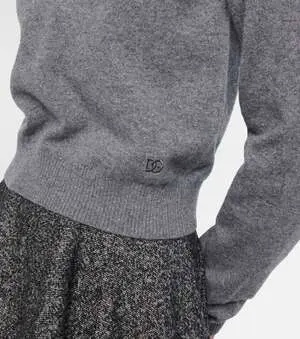 Dolce & Gabbana Cashmere Polo Sweater