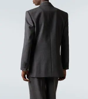 Saint Laurent Double-breasted Wool Blazer