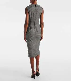 Dolce & Gabbana Wool-blend Midi Dress