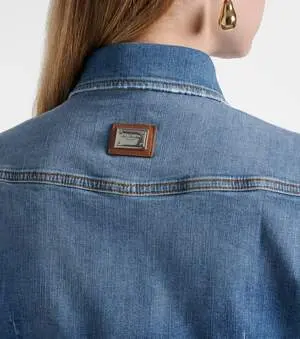 Dolce & Gabbana Washed Denim Shirt