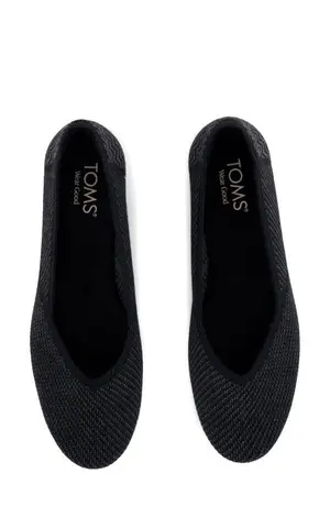 Toms Gemma Ballet Flat - Black