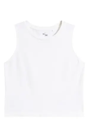 NIC+ZOE Perfect Knit Layer Tank - Paper White
