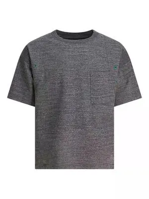 Kapital Pocket-detail Panelled T-shirt - Grey