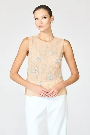 Sachin & Babi Iris Embellished Top