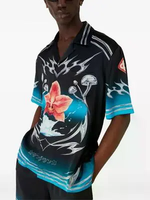 Casablanca Blades Silk Shirt