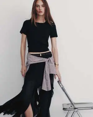 Veronica Beard Silk Maxi Skirt