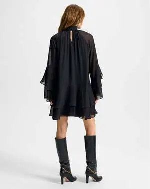 Veronica Beard Adlington Silk Mini Dress