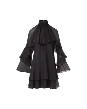Veronica Beard Adlington Silk Mini Dress