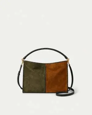 Veronica Beard Vida Shoulder Bag Cypress Multi