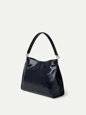 Veronica Beard Vida Shoulder Bag - Navy