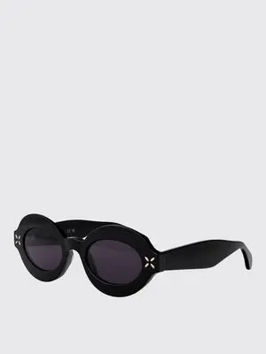 Alaïa Oval Frame Sunglasses - Black
