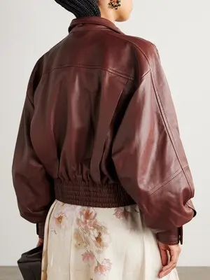 Zimmermann Hypnotic Leather Biker Jacket