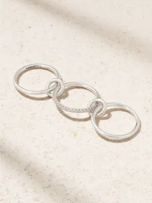 SPINELLI KILCOLLIN Sonny Sterling And Diamond Ring - Silver