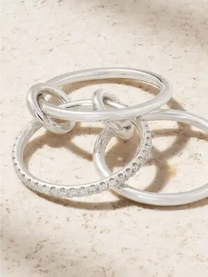 SPINELLI KILCOLLIN Sonny Sterling And Diamond Ring - Silver