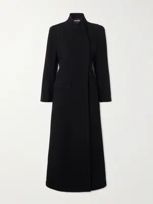 TOM FORD Double-breasted Wool-bouclé Coat