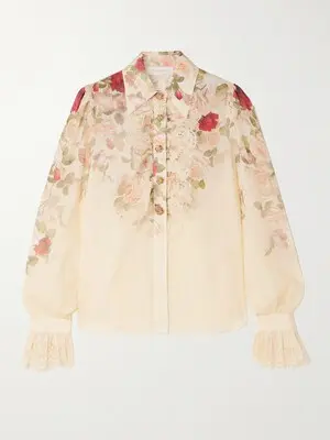 Zimmermann Cuffed Shirts For Women
