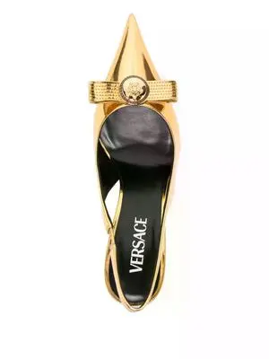 Versace 90mm Ribbon Pumps