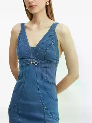 Guess V-neck Denim Dress