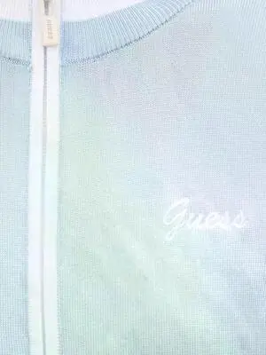 Guess Striped Zipped Cardigan