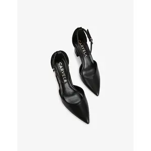 Carvela Refined Court Faux-leather Shoes