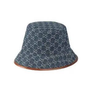 Gucci Gg Canvas Bucket Hat - Blue