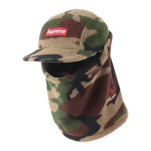 Supreme Polartec Camp Cap With Facemask - Multicolor