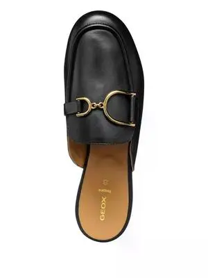 Geox Leather Flat Pumps