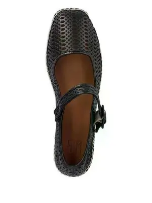 BILLI BI Perforated Leather Espadrilles