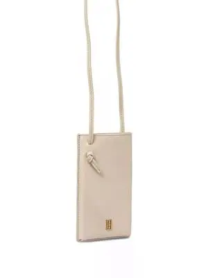 BY MALENE BIRGER Leather Phone Case - Neutrals