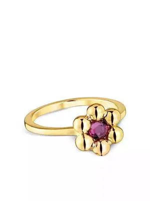 TOUS Flower Motif Ring - Gold