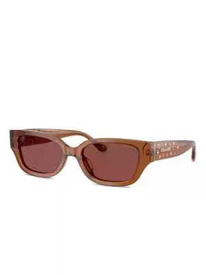 COACH® Logo-plaque Square Sunglasses