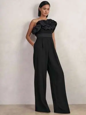 Puff Sleeve Jumpsuits