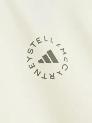 Adidas By Stella McCartney True Purpose Cropped Printed Stretch Recycled Top