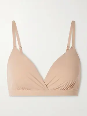 SKIMS Fits Everybody Crossover Bralette - Neutrals