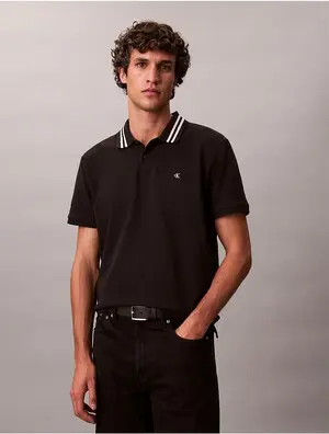 Calvin Klein Embroidered Polos For Men