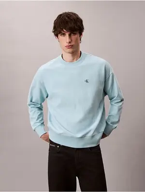 Calvin Klein Drop Shoulder Sweatshirts Hoodies For Men