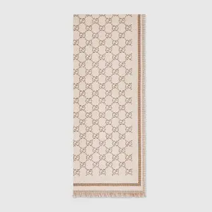 Gucci Gg Wool Scarf Wool