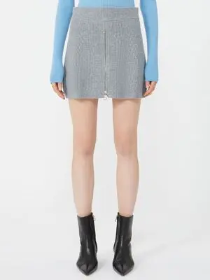 Max Mara Cashmere-blend Mini Skirt